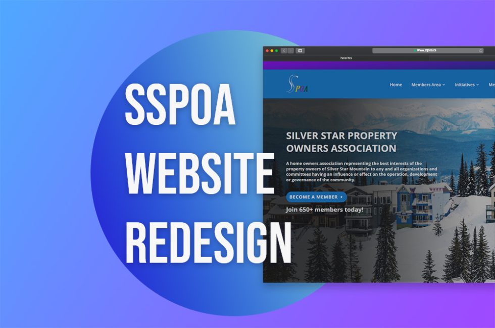 SSPOA Website Redesign | Silver Star Property Owners Association